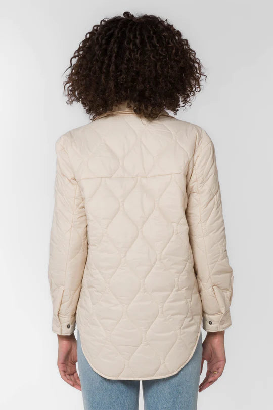 Quilted Cream Jacket – Lily Claire