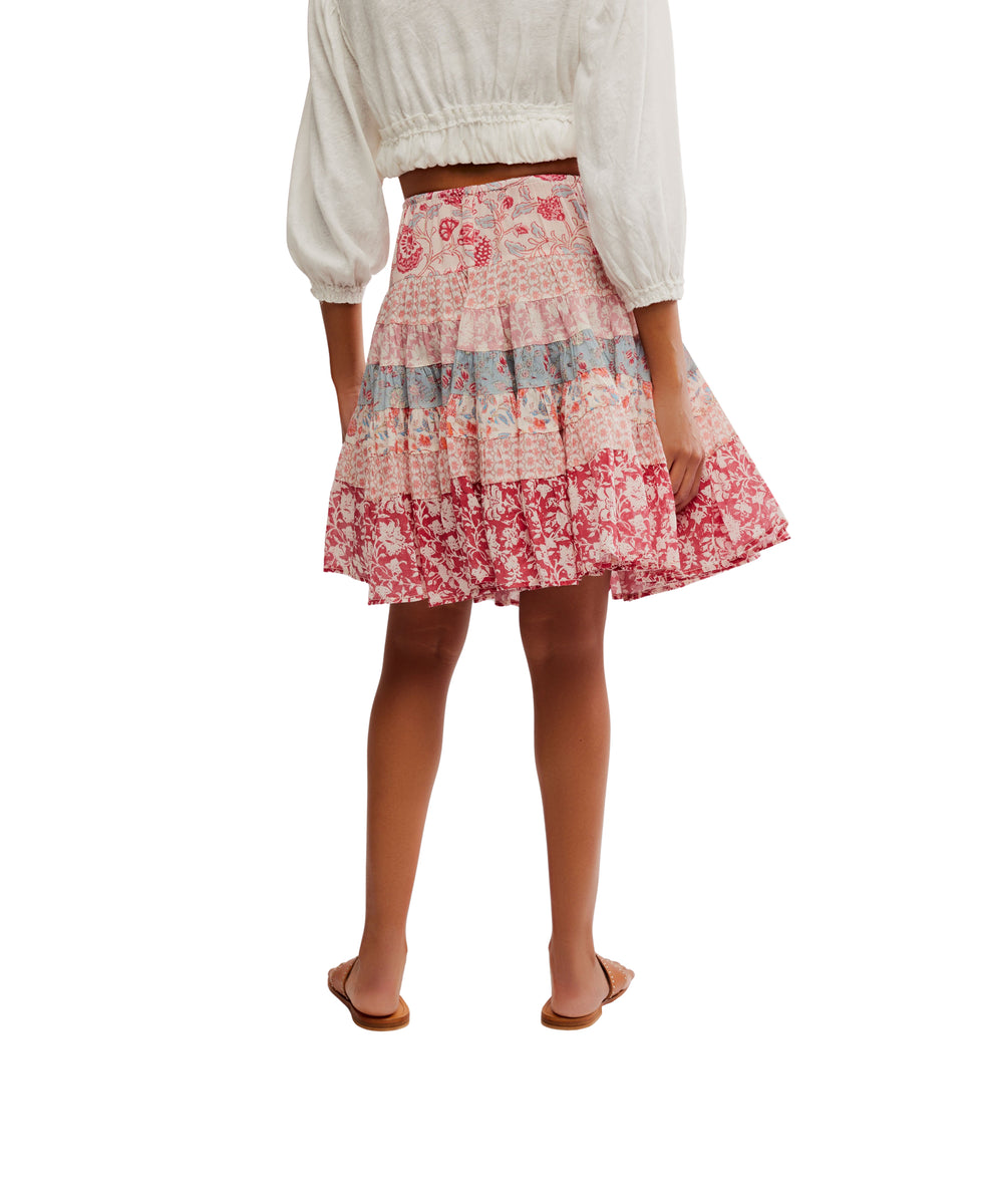 Many Layers Printed Skirt – Lily Claire