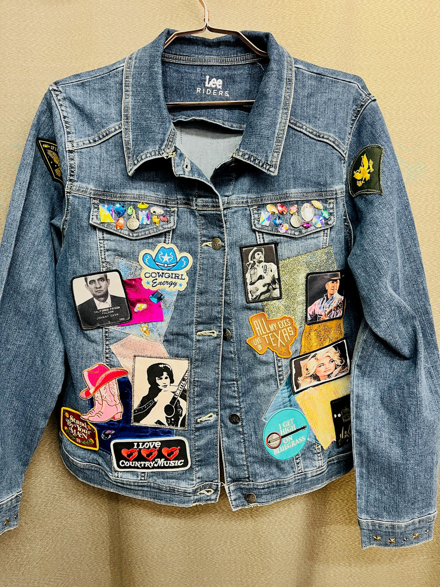Denim Patch Jackets – Lily Claire